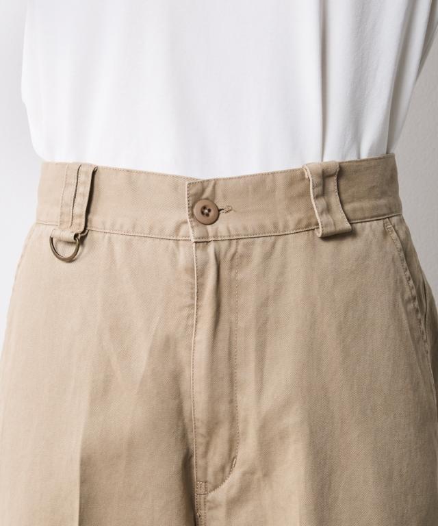 ストレートパンツ レディース 綿100％ チノ パンツ シックスタイル 春