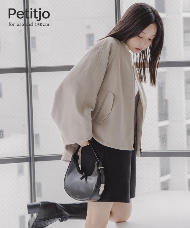 コート アウター 小さいサイズ レディース ドルマン ジャケット 低身長さん 小柄女性 秋 冬 | SS〜S/M〜L | ニッセン nissen