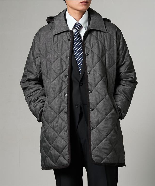 コート アウター メンズ フード取り外し可能 キルティング 冬 | M/L/LL | ニッセン nissen