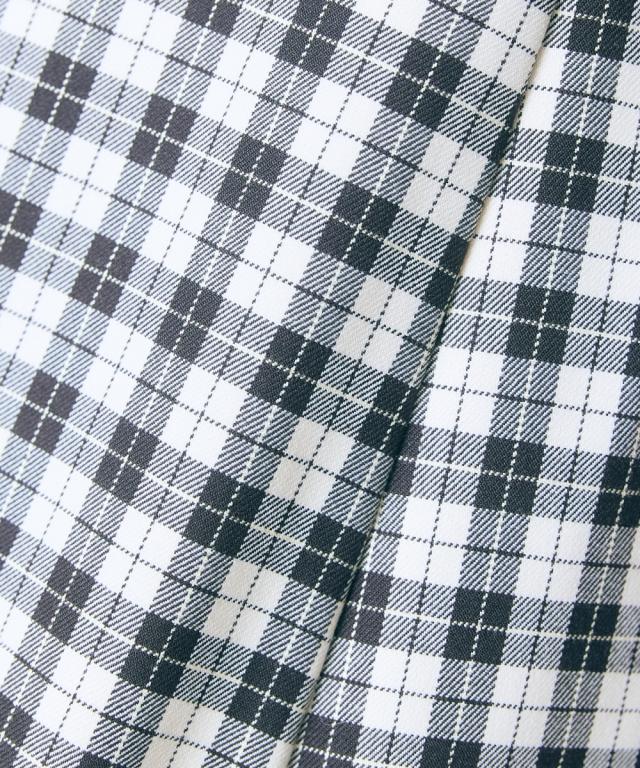 ワンピース ロング マキシ レディース ドッキングチェック marun 秋 冬