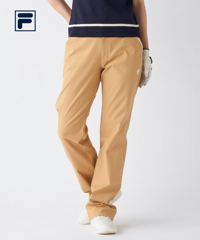 FILAGOLF スポーツウェア ボトムス レディース ストレッチ ツイル ストレート ロング パンツ FILA GOLF 吸汗速乾 UVカット 冬 | 4L/5L/6L | ニッセン nissen