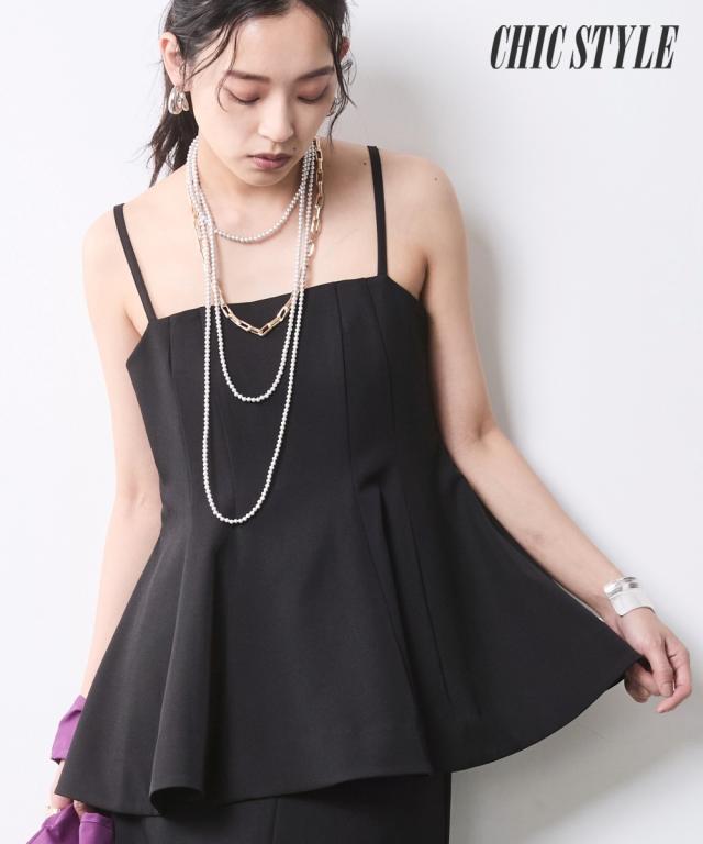 シャツ ブラウス レディース キャミソール ビスチェ シックスタイル 春 秋 | 6L/8L/10L | ニッセン nissen