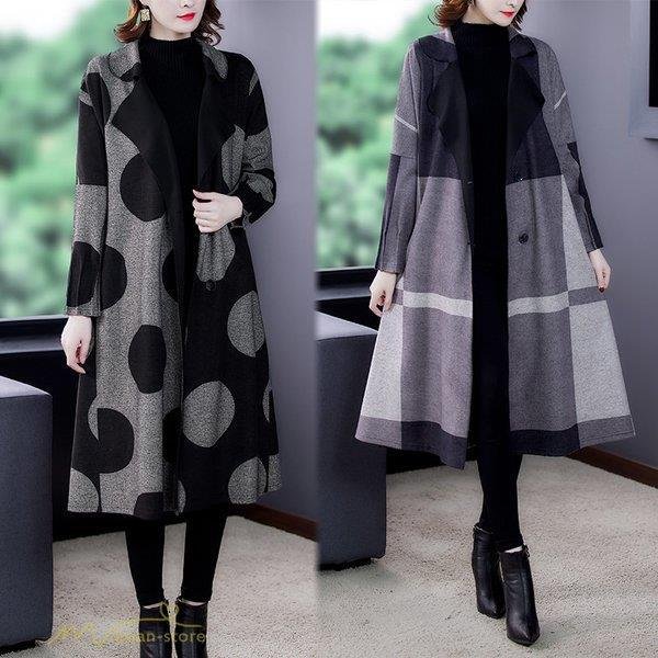 トレンチコート レディース ロング丈 アウターコート 女性用トップス 長袖 ロングコート カジュアルコート 通勤 オフィス ゆったり 着痩せ 着回し 大きいサイズ