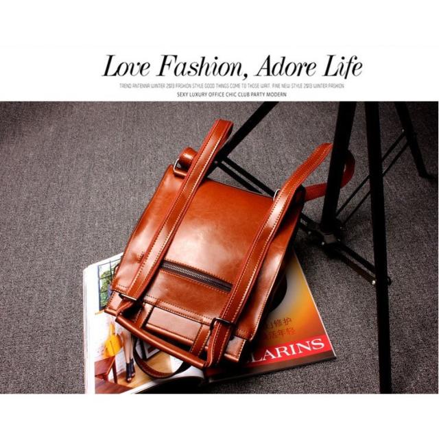 レザー リュックサック レディース 本革 光沢 ガールズ バックパック