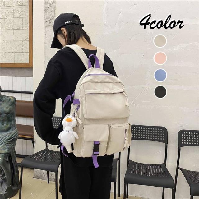 リュック リュックサック メンズ レディース おしゃれ 大人 リュック A4 ナイロン 大容量 軽量 撥水 4色 人気 おしゃれ アウトドア 通学 通勤 旅行 バックパック