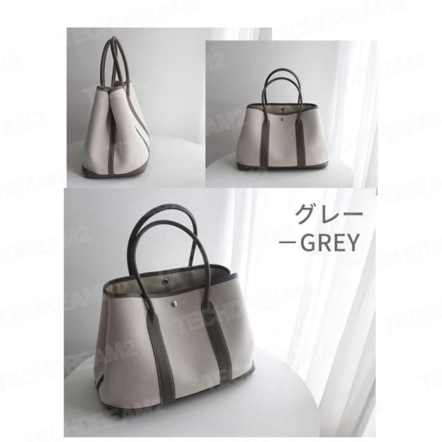 本革 キャンバス バッグ レディース トートバッグ 上質本牛革 ショルダーバッグ ガーデンパーティンナリ 25/30/36cm 通勤通学 シルクスカーフ付