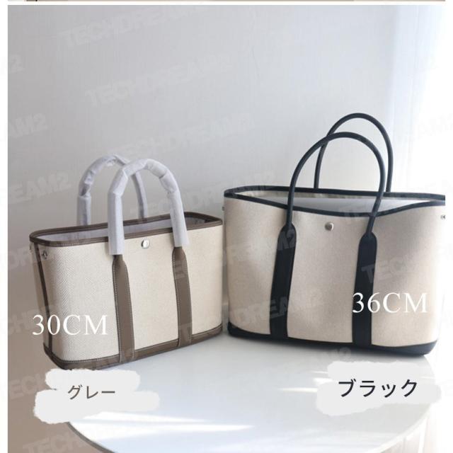 本革 キャンバス バッグ レディース トートバッグ 上質本牛革 ショルダーバッグ ガーデンパーティンナリ 25/30/36cm 通勤通学 シルクスカーフ付