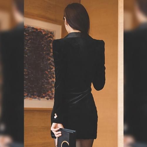 【グラシア】 キャバ ドレス キャバドレス ワンピース ジャケット エレガント クール サテン パッド ベロア レース ブラック S M L XL グラシア】 キャバ ドレス キャバドレス ワンピース ジャケット