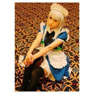 東方Project★博麗 霊夢 ★十六夜咲夜衣装+ウィッグ・完全オーダーメイド