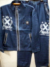 パジェロ 長袖　デニム 上下セット PAGELO