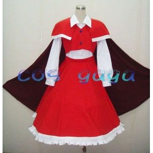 DK470 東方Project 東方夢時空　岡崎 夢美★コスプレ衣装　新品　完全オーダメイドも対応可能