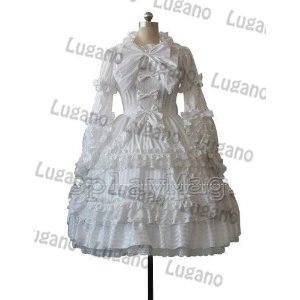 DK865　◆ 萌えゴシック　ロリータ風　Sweet Gothic Lolita風 21　コスプレ衣装　 新品　完全オーダメイドも対応可