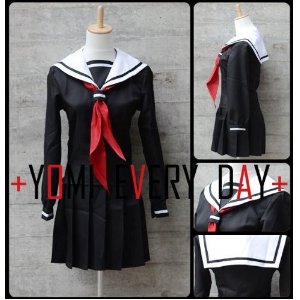 DK043コスプレ衣装■地獄少女■閻魔あい・コスプレ衣装・完全オーダーメイド