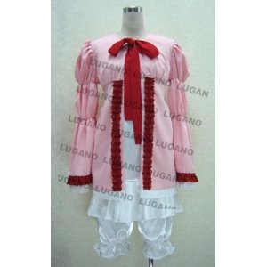 DK974　ローゼンメイデン★RozenMaiden　★雛苺（ひないちご)　風 コスプレ衣装　完全オーダメイドも対応