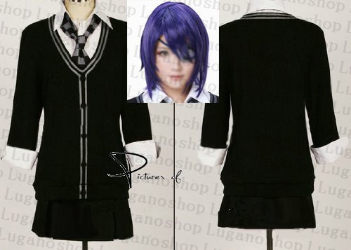 DK3027  艦隊これくしょん＜艦これ＞ 天龍風 衣装＋ウィッグセット　コスチューム コスプレ衣装  完全オーダメイドも対応可能