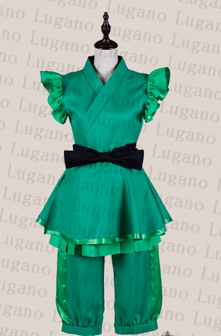 DK3039 ももいろクローバーZ ももか 週末ももいろヒロイン 男祭り 道着風 緑ver コスチューム コスプレ衣装  完全オーダーも対応