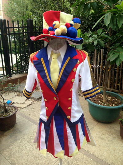 DK2279 コスプレ衣装 AKB48 恋するフォーチュンクッキー衣装＋髪飾り（帽子） 　コスチューム　完全オーダーメイドも対応可能