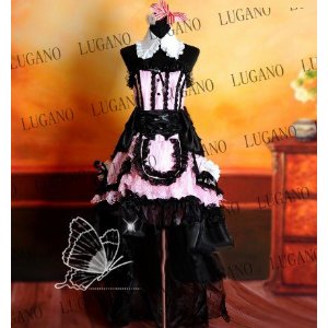 DK1426 マクロス Frontier 　シェリル ノーム　超時空遊園地風  コスプレ衣装　　新品　完全オーダメイドも対応可能