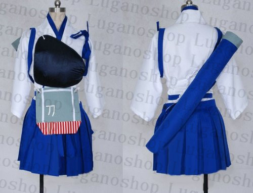 DK3015  艦隊これくしょん ~艦これ~ 加賀風 　 コスチューム コスプレ衣装 　完全オーダーメイドも対応可能