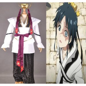 DK2186 マギMAGI ★練白龍 　コスチューム、コスプレ　髪飾り付き　コスプレ衣装　完全オーダーメイドも対応可能