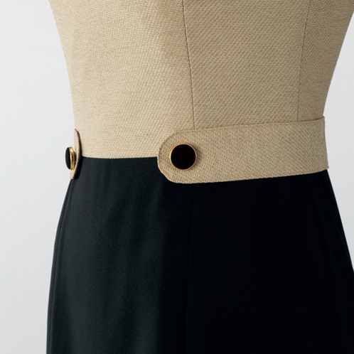 事務服 制服 en joie(アンジョア) ワンピース 61520 17号・19号