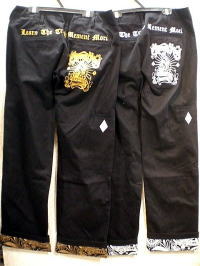 クールドライブストライカー　バンダナ付マリア刺繍　綿パンツ cool drive striker