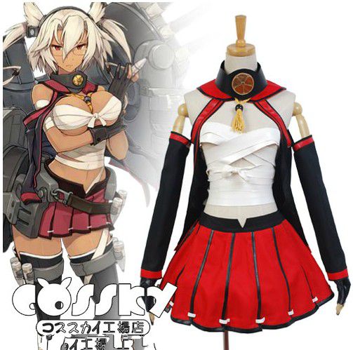 艦隊これくしょん~艦これ~　武蔵 風 コスプレ衣装 完全オーダーメイドも対応可能
