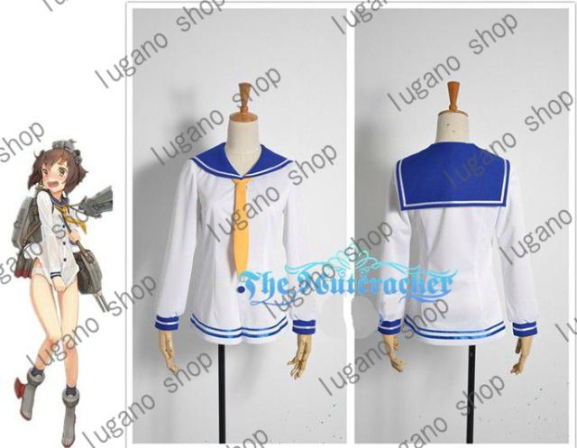 艦隊これくしょん~艦これ~　雪風 風 コスプレ衣装 完全オーダーメイドも対応可能