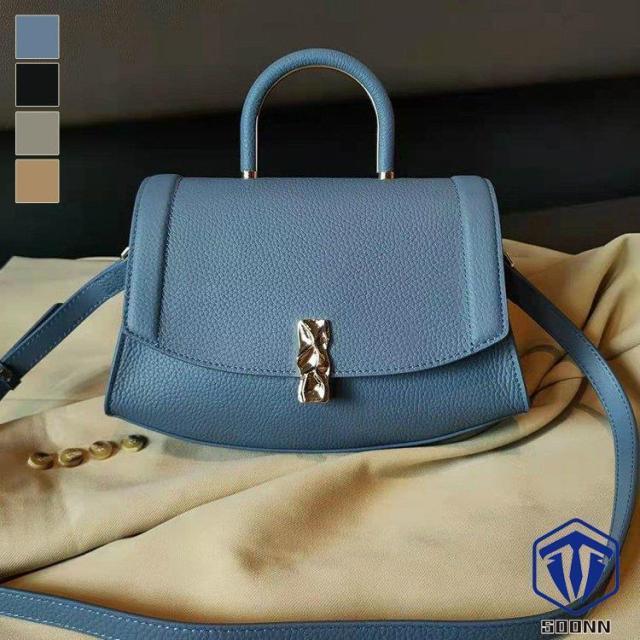 ハンドバッグ 本革 2way?3wayバッグ ショルダーバッグ レディース ショルダーストラップ 肩掛け キュートデザイン 上品 高見え グレー モダン