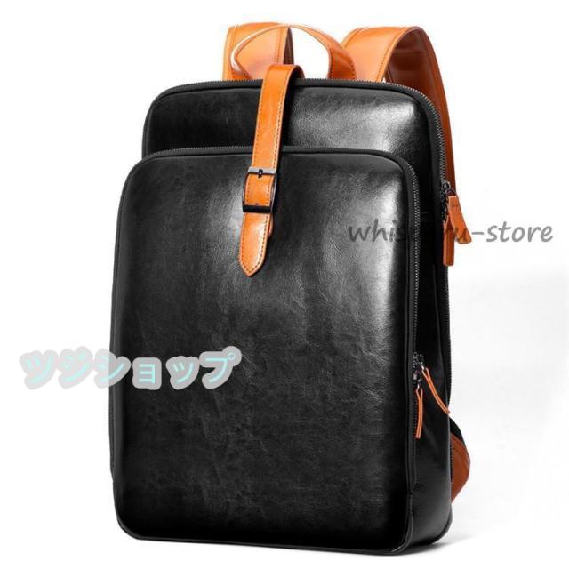 リュック　メンズ　リュックサック 本革　牛革　デイパック　ビジネス　バックパック　レザー　通勤通学　旅行　出張　アウトドア　自転車鞄　カバン　男女兼用