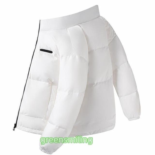 ダウンジャケット メンズ 白 軽量 おしゃれ 防寒着 メンズ ダウン アウター メンズ コート メンズ アウター 冬