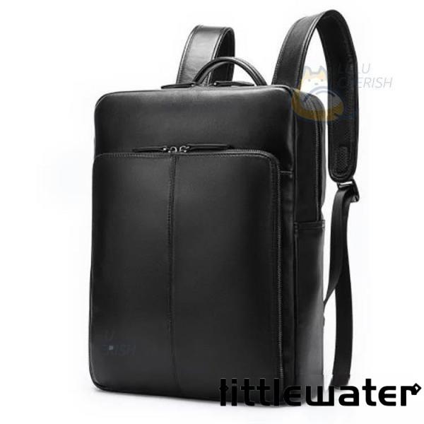 本革 厳選牛革 レザー リュックサック ビジネスリュック 本革リュック ボックス型 メンズ レディース 通勤 旅行 機能性 コスパ 2WAY 大容量 PC パソコン