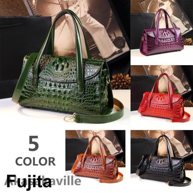 母の日ギフト高級クロコダイルトートバッグ　本革 牛革レディースハンド鞄　上質生地ビッグバッグクロコダイルレザー