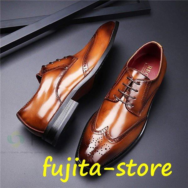本革 ビジネスシューズ メンズ 本革靴 紳士靴 大きいサイズ 幅広 3E ロングノーズ 脚長 黒 茶色 メンズ 本革シューズ スリッポン ローファー ブランド