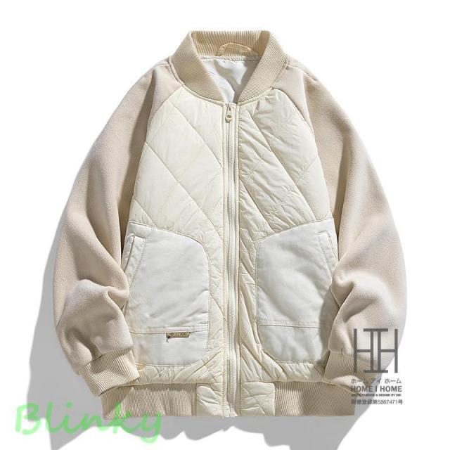 スタジャン 中綿ジャケット メンズ おしゃれ キルティングコート ナイロンジャケット ジャンパー レディース 男女兼用 ?暖かい 防寒着 秋 秋服 冬 冬服