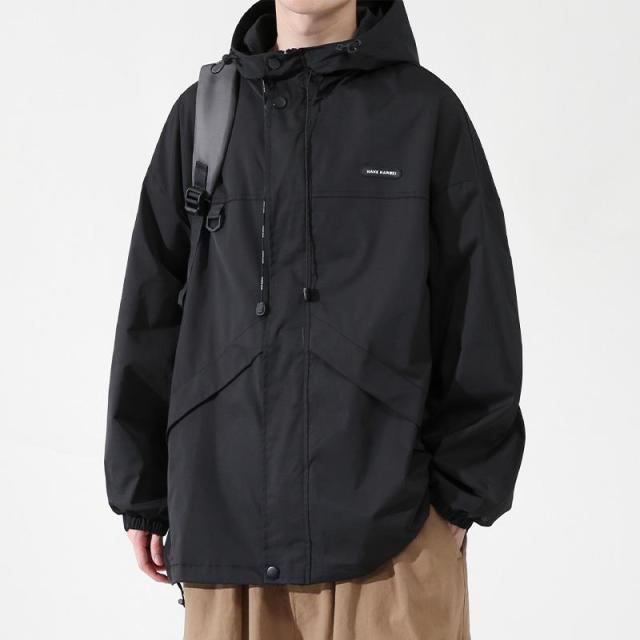 マウンテンパーカー メンズ マウンテンジャケット 防風 撥水 ウインドブレーカー ミリタリージャケット ブルゾン