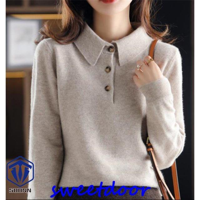 セーター レディース カシミヤ ニット ウール 秋 冬 羽織 長袖 暖かい 20代 30代 40代 50代