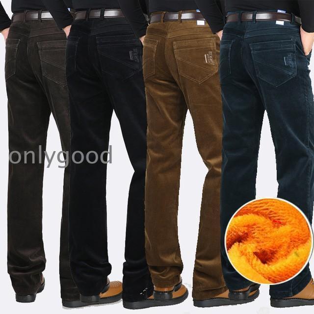 スラックス メンズ コーデュロイパンツ ボトムス ストレッチ 無地 ファッション 裏起毛 ロングパンツ 秋冬 ビジネス カジュアル ゆったり 大きいサイズ