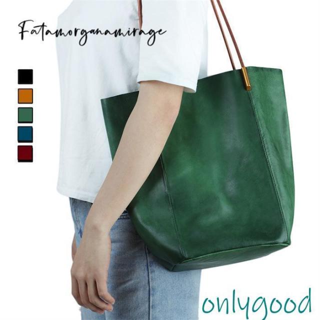 トートバッグ レディース 牛革 本革 a4 レザー 職人 大容量 シンプル かばん 手提げ ハンドバッグ 通勤 通学 カジュアル TOTEBAG