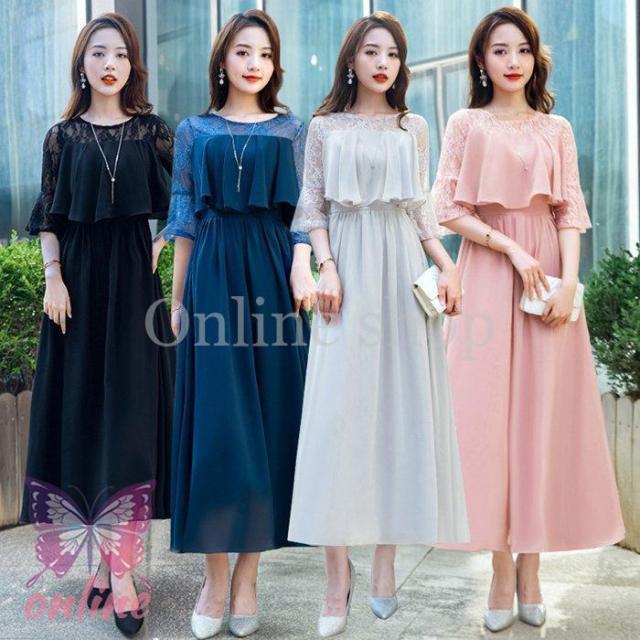 ママワンピース フォーマル パーティードレス パーティドレス 結婚式 ワンピース 披露宴 卒業式 入学式 発表会 二次会