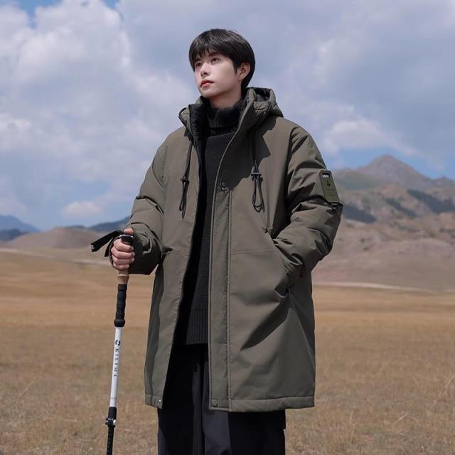 アウター 厚手 モッズコート 秋冬 ゆったり カジュアル ミリタリージャケット ジップアップ アウター フード付き 暖かい カジュアル 中綿コート ト