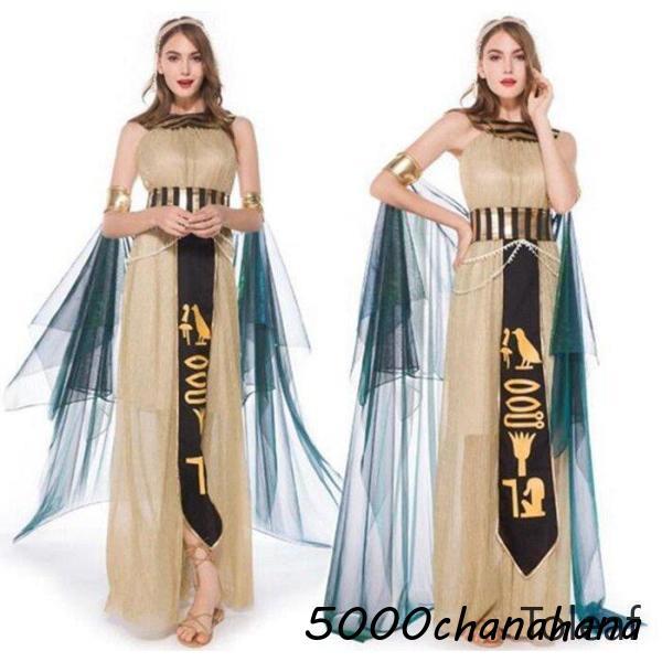クレオパトラ 女王 エジプト Golden クレオパトラ 大人用コスチューム コスプレ 衣装 大人用 面白い キャラクター