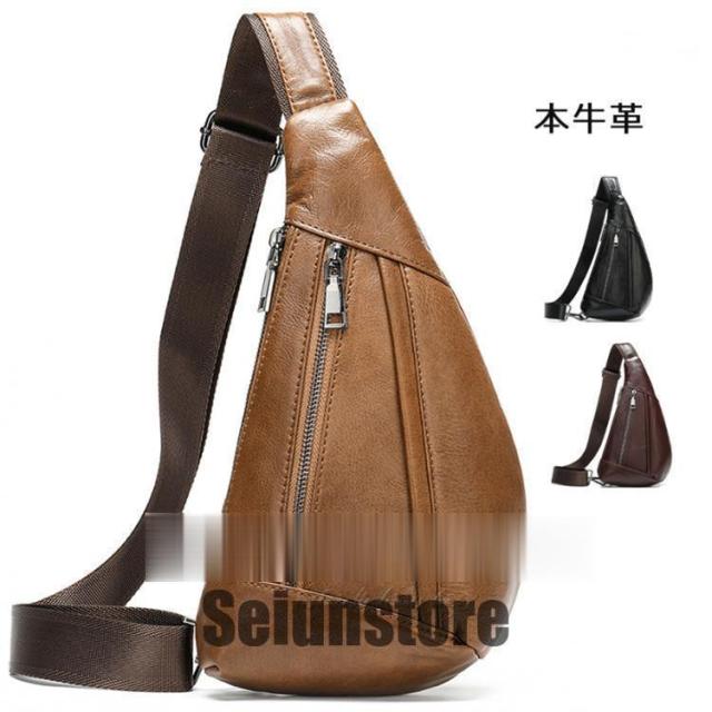 ボディバック ショルダーバッグ ワンショルダーバッグ メンズ 本革 牛革 銀面 レザー 革 斜め掛け 斜め掛けバッグ ボディ-バック 肩掛け 小物入れ 手ぶらバッグ