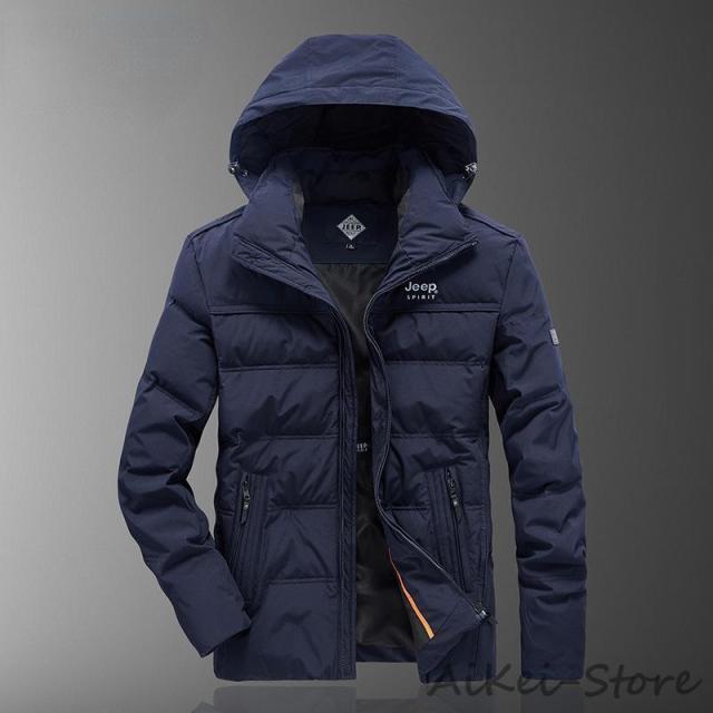 ダウンジャケット メンズ 軽量 フード 防寒着 メンズ ダウン アウター メンズ コート メンズ アウター 冬 暖かい おしゃれ