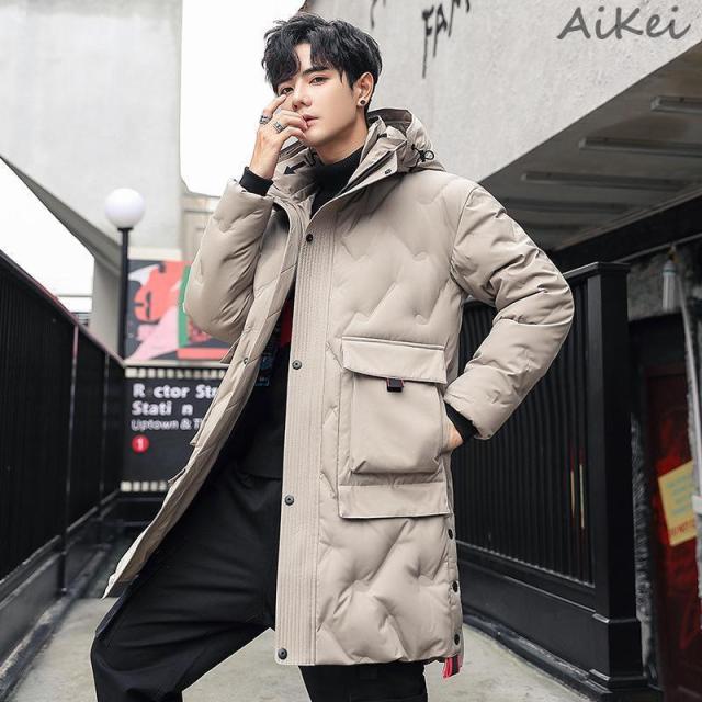 ダウンジャケット メンズ ロング 防寒着 メンズ ダウン アウター メンズ コート メンズ アウター 冬 暖かい キルティング おしゃれ