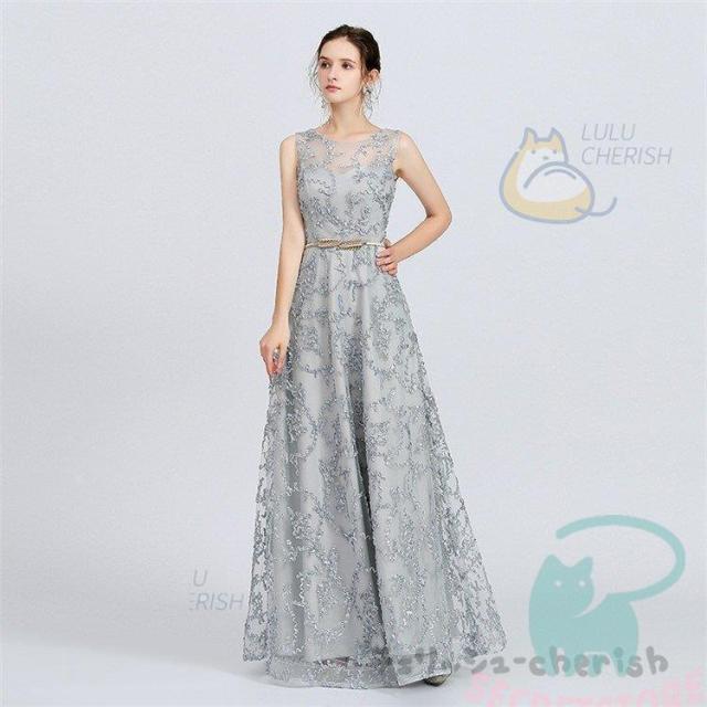 ロングドレス 演奏会 パーティードレス ドレス レディース 結婚式 ドレス ワンピース 4タイプ ロング丈 ピアノ 発表会 お呼ばれ 二次会 披露宴 上品 大人 卒業式