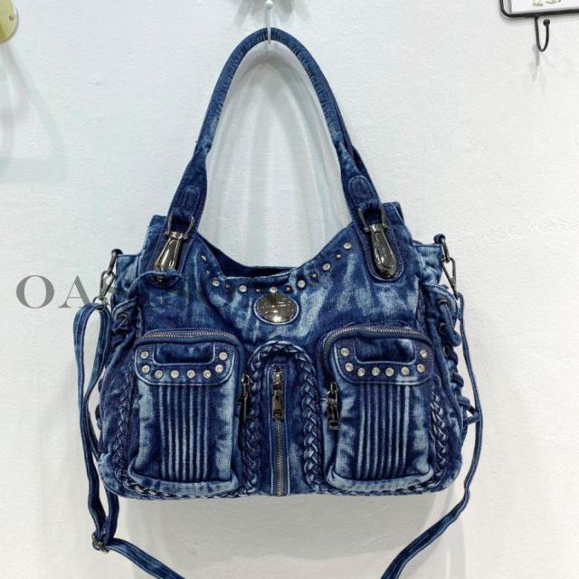 提げバッグ トートバッグ レディースバッグ ショルダーバッグ ハンドバッグ デニムバッグ メンズ 斜めがけ 通勤 通学 かっこいい おしゃれ 旅行