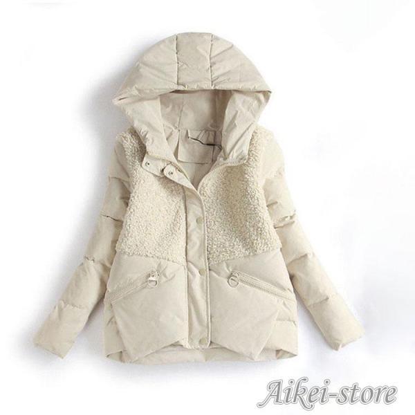 秋冬　ダウンコート レディース ダウンコート ミドル丈　フード付き レディース ダウンジャケット ミドル丈　コート アウター 中綿 軽量