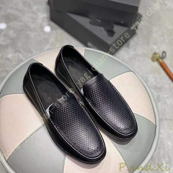 レザー スリッポン メンズ ドライビングシューズ スリッポン 革靴 本革 ローファー おしゃれ カジュアル ビジネス 軽量 紳士靴 夏用 通気性 大きいサイズ