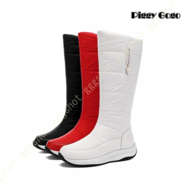 スノーブーツ レディース スノーシューズ ロング ブーツ ダウンブーツ ロングスノーブーツ 長くつ 長靴 雪 雪用 ウインターブーツ キャンプ フェス 防水 防滑